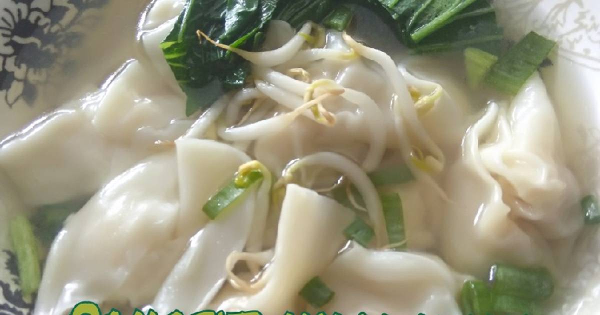 Resep Pangsit ayam kuah 💚 oleh Endah Mumpuni - Cookpad