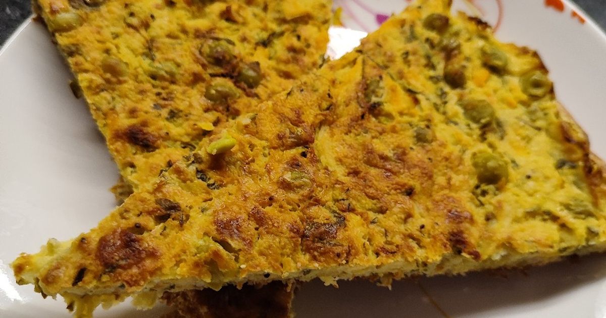 Ricetta Farinata Di Ceci Con Zucchine,Carote E Piselli di Mimma - Cookpad