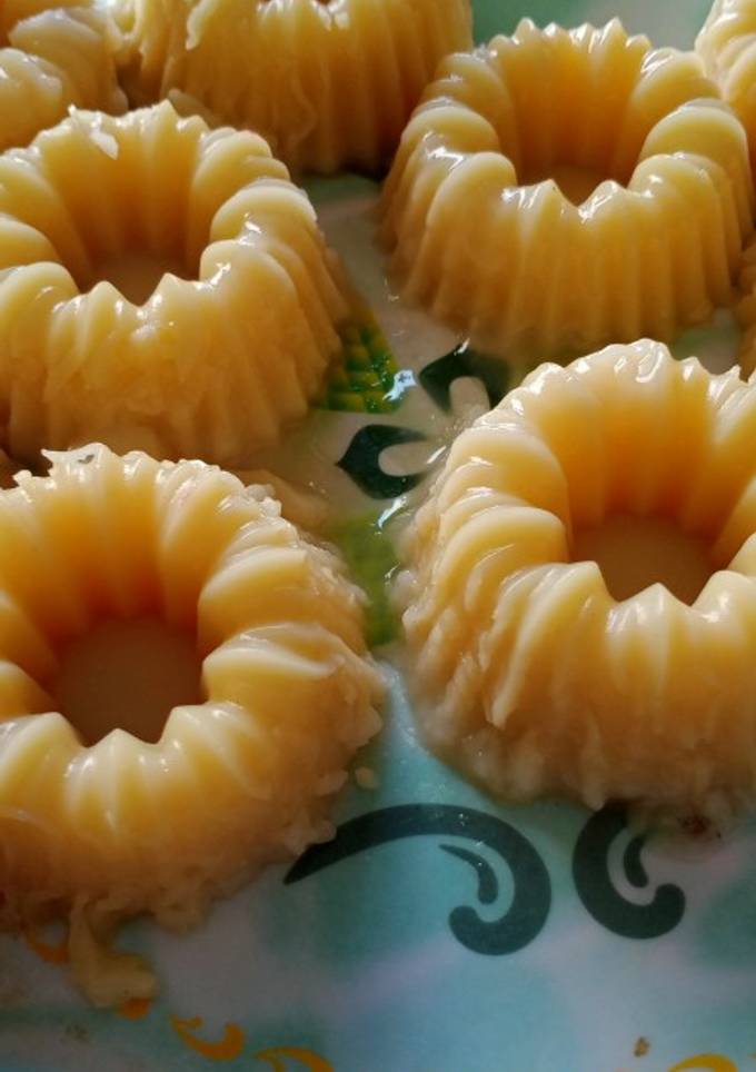 Resep Kue tepung beras santan gula merah oleh Dwi Nur Syamsiyati - Cookpad