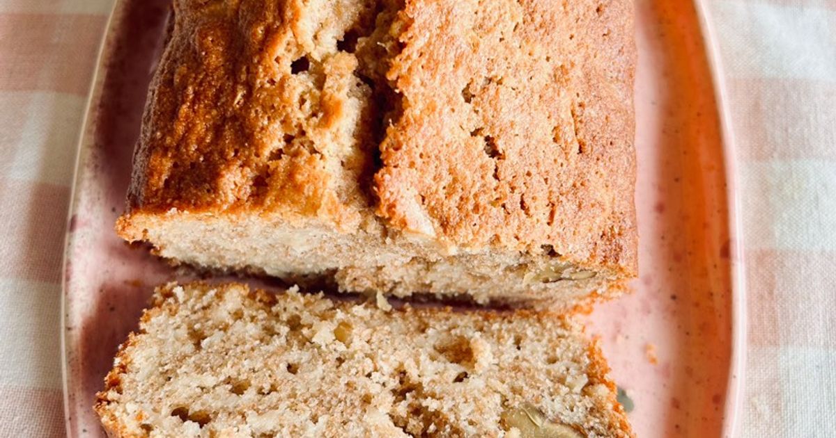 Budín Integral De Manzana Y Nueces Receta de Norali - Cookpad