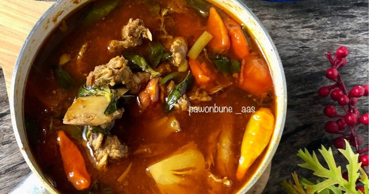 Resep Pindang Tulang Iga Sapi Ala Palembang oleh pawonbune_aas - Cookpad