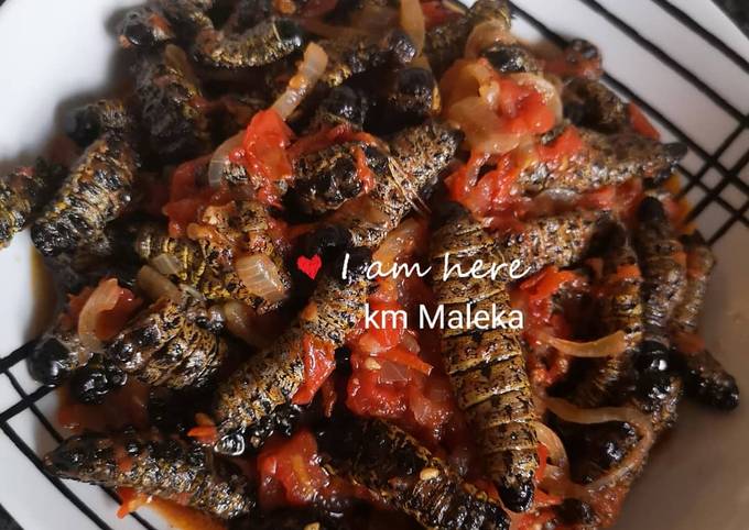 Km Mopane worms Recipe by Kamogelo Maleka (KmCooking Obsession) - Cookpad