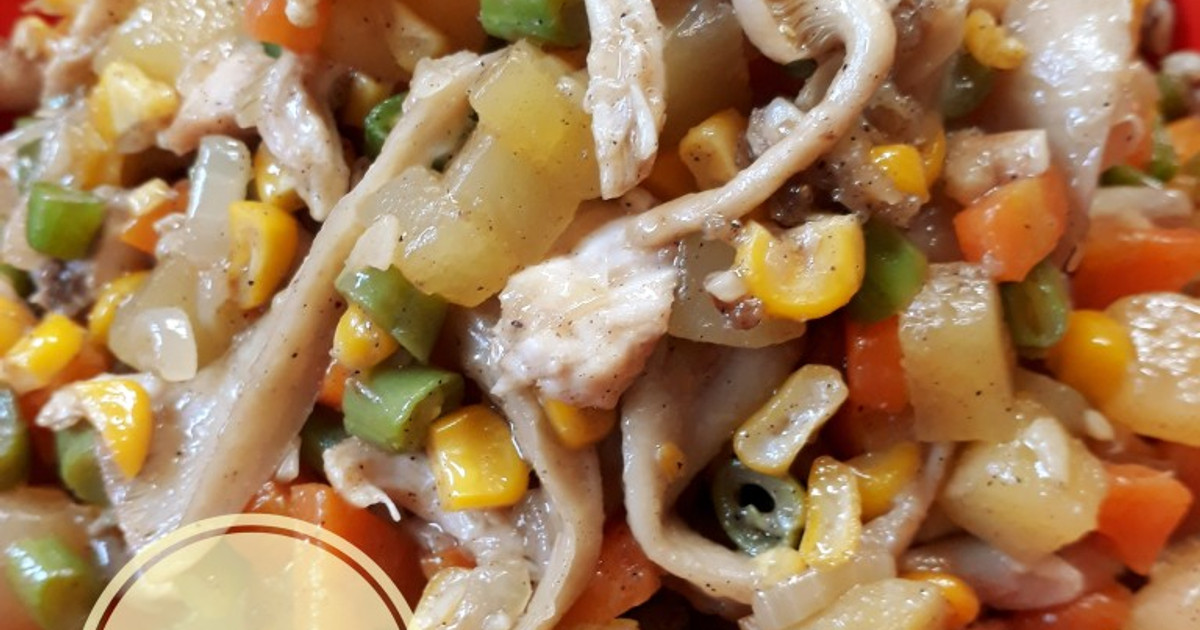 Resep 519. Ragout Ayam Jamur Sayur (Isian Pastel/Risoles) oleh JE ...