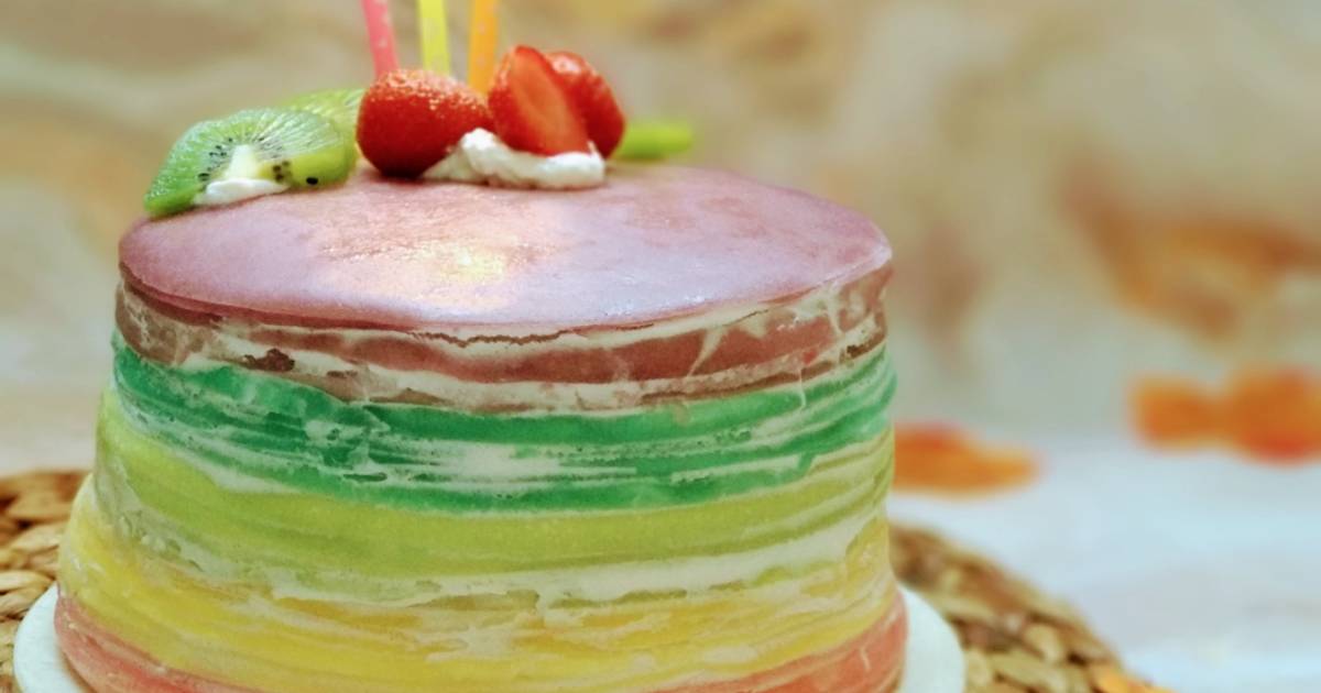93 resep crepes rainbow enak dan mudah - Cookpad