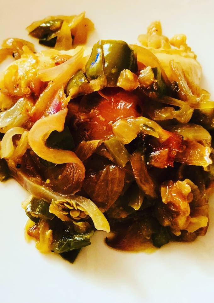 Pechuga de pollo al ají🌶 Receta de Liz- Cookpad