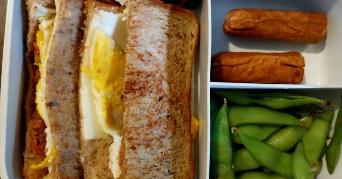 Resep Simple Bento roti gandum oleh Ria Mamanya Tata - Cookpad