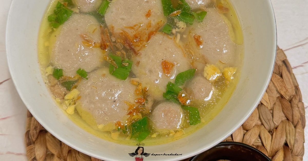 Resep bakso afung rumahan enak dan mudah - Cookpad
