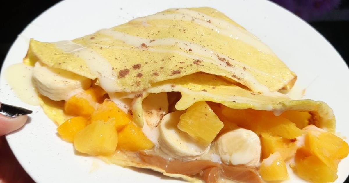 Crepas tipo panqueque Receta de B aprende a cocinar- Cookpad