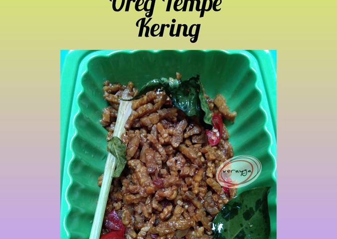 Resep Oreg tempe kering oleh EnSavoirCulinaire - Cookpad