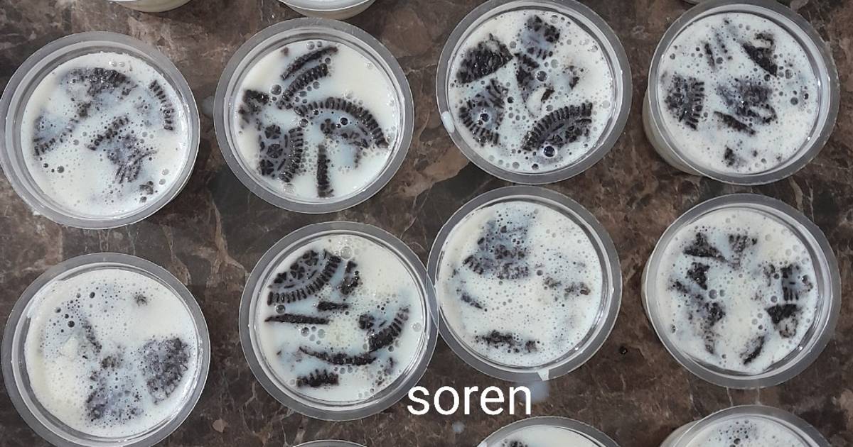 66 resep puding susu oreo cup enak dan mudah - Cookpad