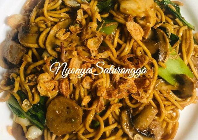 Resep Mie Goreng Jamur oleh Nyonya Saturangga - Cookpad
