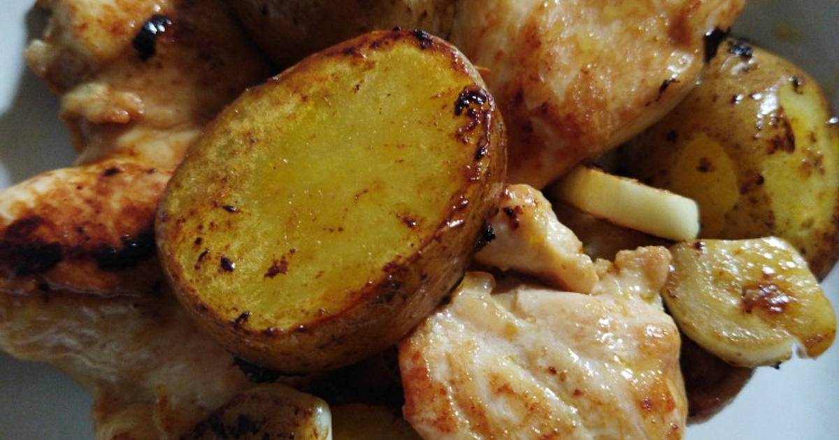 Resep Steak Ayam Kentang Simple oleh Azimaaaaa - Cookpad