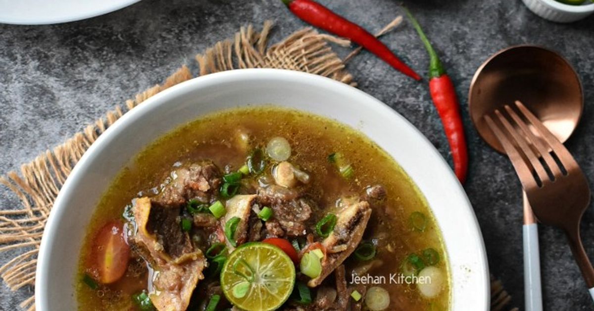 Resipi Sup Konro oleh Jeehan Kitchen - Cookpad