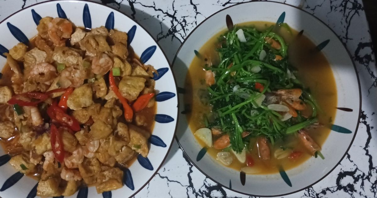 Resep Tumis Selada Air Dengan Kepala Udang oleh ARA WINDA - Cookpad