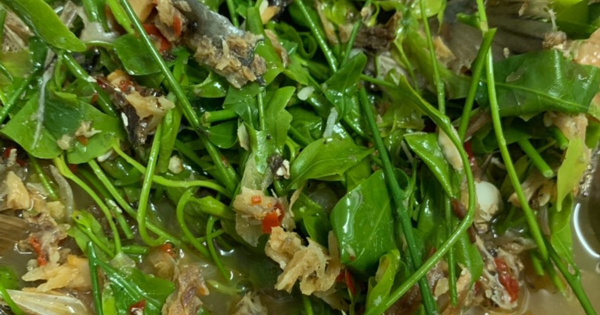 สูตร แกงผักหวานใส่ปลาแห้ง (ปลาย่าง) (อาหารเหนือ) โดย Bee Chiranan - Cookpad