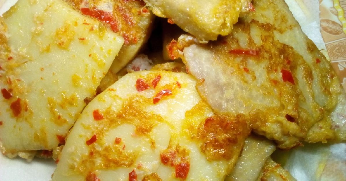 Golden Yam Recipe by Amcee's Kitchen - Cookpad