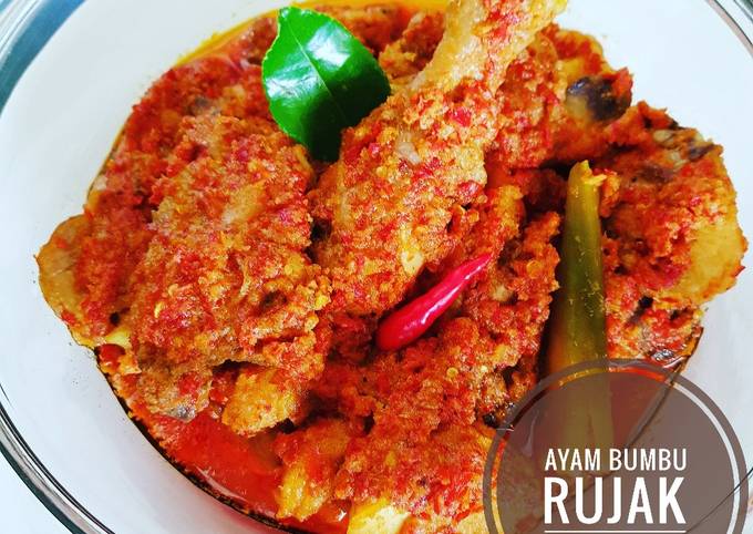 Resep Ayam bumbu rujak oleh Sufie Ethika - Cookpad