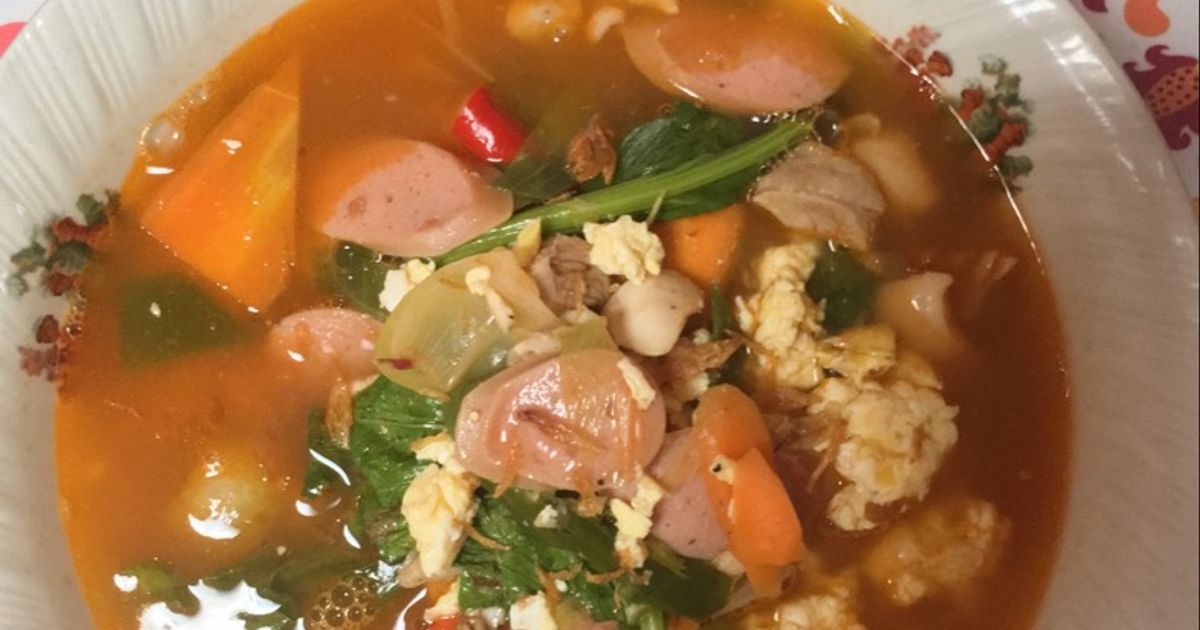 Resep capcay merah rumahan enak dan mudah - Cookpad