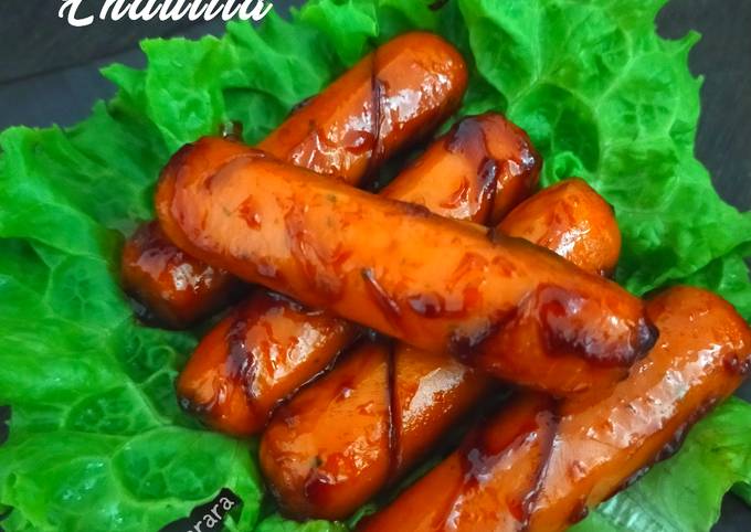 Resep Cemilan Anak: Sosis Bakar ala Cafe oleh Dapur Benanga - Cookpad