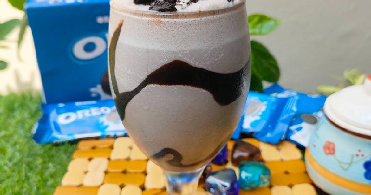 Oreo Shake 🧋 Recipe by Umme Ahmad - Cookpad