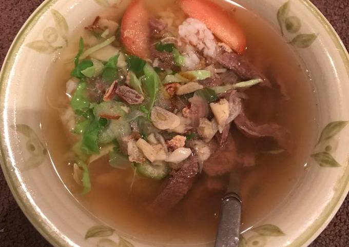 Resep Soto Sapi Bening ala Jogja oleh Erina Maulana - Cookpad
