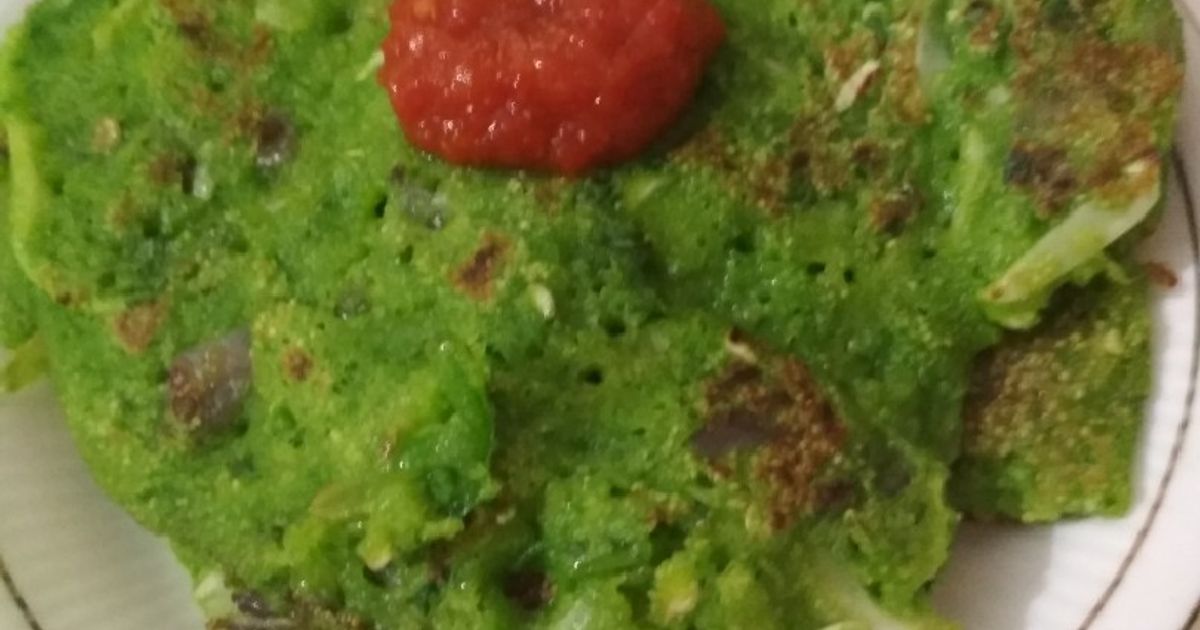 Suji Palak Chilla Recipe by Anita Uttam Patel - Cookpad