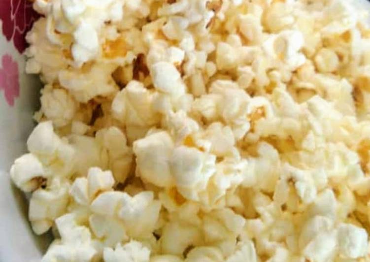 Pipoca salgada com mateiga Receita por Bárbara - Cookpad