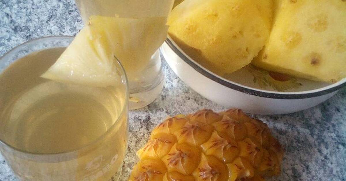 Refresco de piña Receta de Mercedes Huaman Flores- Cookpad