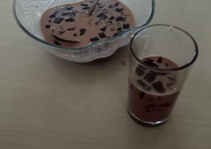 Resep Es Cinlo - (Cincau Milo) oleh Najla's Kitchen - Cookpad