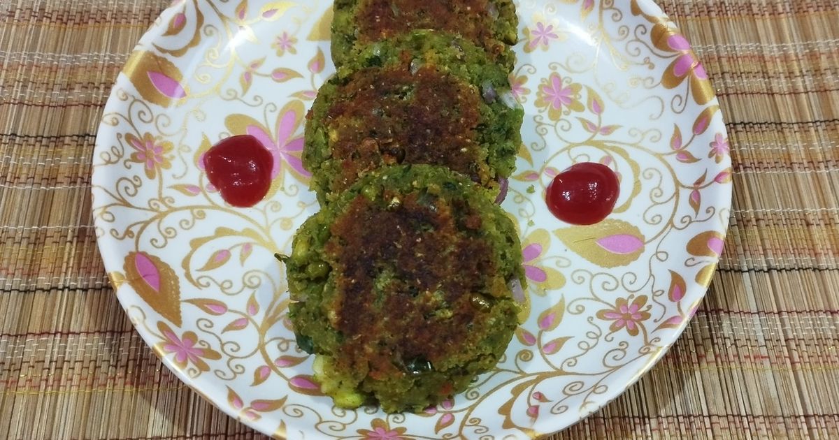 Protein Rich Sprout Paneer Tikki Recipe by Preeti V. Salvi - Cookpad