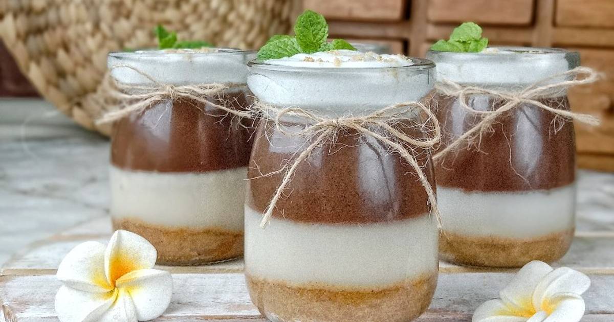 Resep Almond Coklat Puding Pie oleh Dapoerliandra - Cookpad