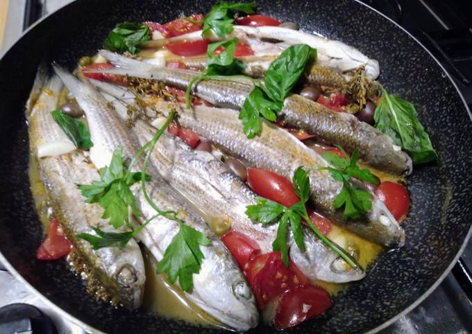 Ricetta Cefali al vino di Rosanna Piemontese - Cookpad