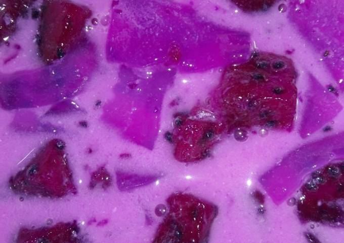 Resep Dragon Fruit + Coco oleh Yunita Pujiastuti - Cookpad