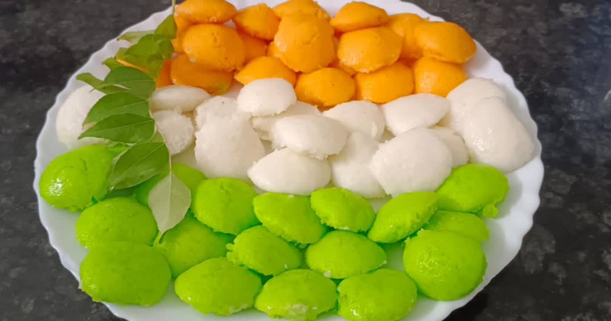 Tri Color Idli Republic Day Special Recipe by Alka Bhandari - Cookpad