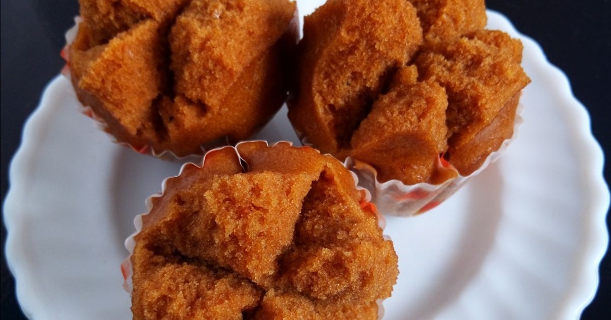 Resep Bolu Kukus Gula Aren (Eggless) oleh Arum_Kusuma - Cookpad