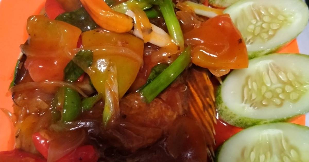 Resep Ikan nila saos asam manis oleh Tita Aza Aza - Cookpad