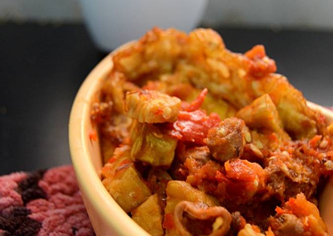 Resep Sambal Cumi Asin, Tempe dan Telur oleh Selma wahida - Cookpad