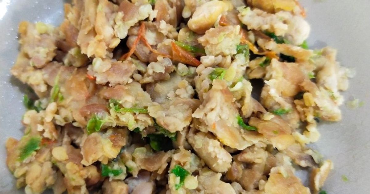 Resep Tempe Tumbuk Cabe Hijau oleh yunita_guanni - Cookpad