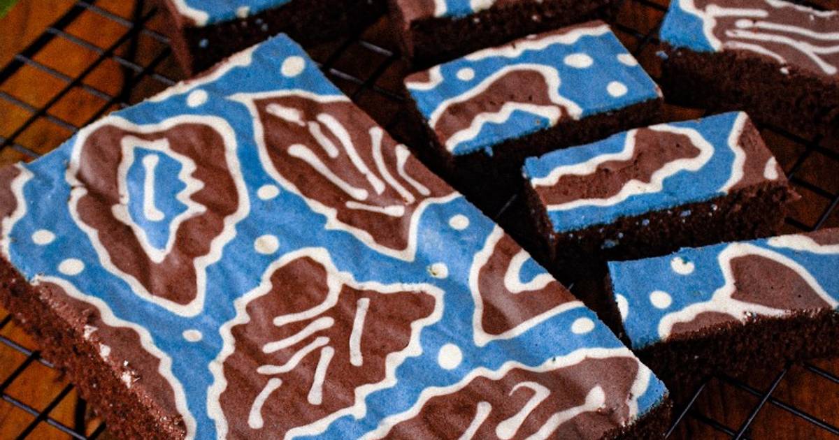 Resep Brownies Kukus Batik oleh Putrie - Cookpad