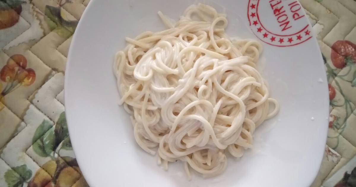 Espaguetis con mayonesa - 28 recetas caseras- Cookpad