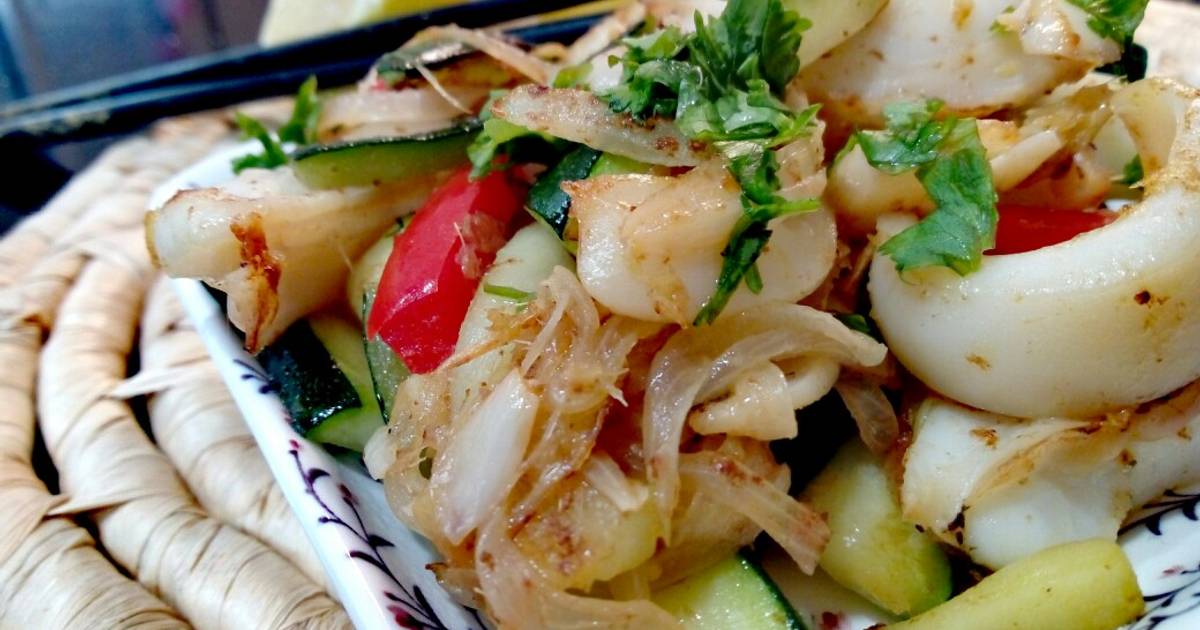 Sepia con verduras - 1.384 recetas caseras- Cookpad