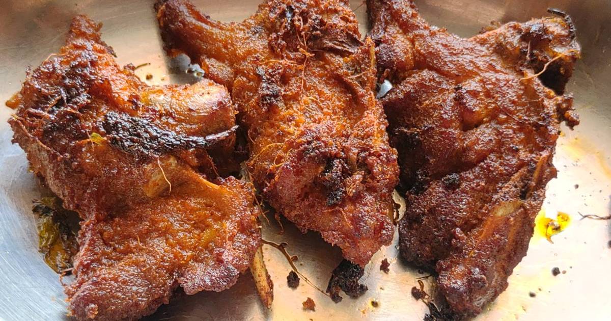 Mutton chops fry Recipe by Firdaus Shaa - Cookpad