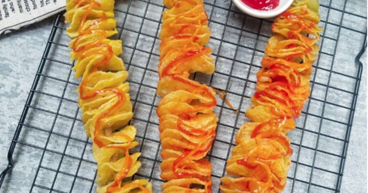 Resep Kentang Spiral oleh Novitaa Sari - Cookpad