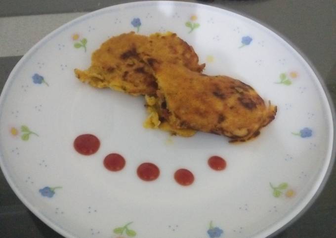 Besan chilla wrap Recipe by Meetu Arora - Cookpad