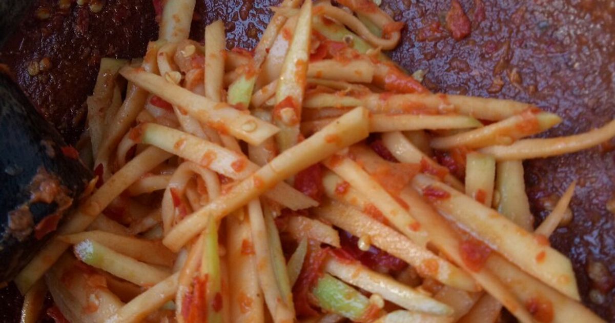 Resep Sambel Pencit Mangga Muda oleh Shanti - Cookpad