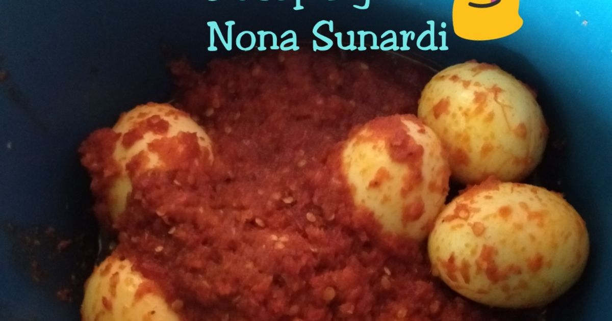 Resep Semur Telur Simple oleh Nona Meyhao - Cookpad