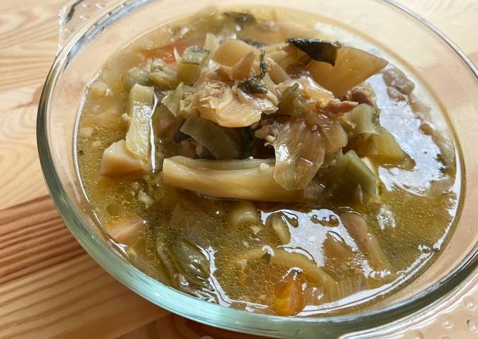 Resep Ala Resto: Sup bakut sayur asin kayak yang di nasi campur oleh ...