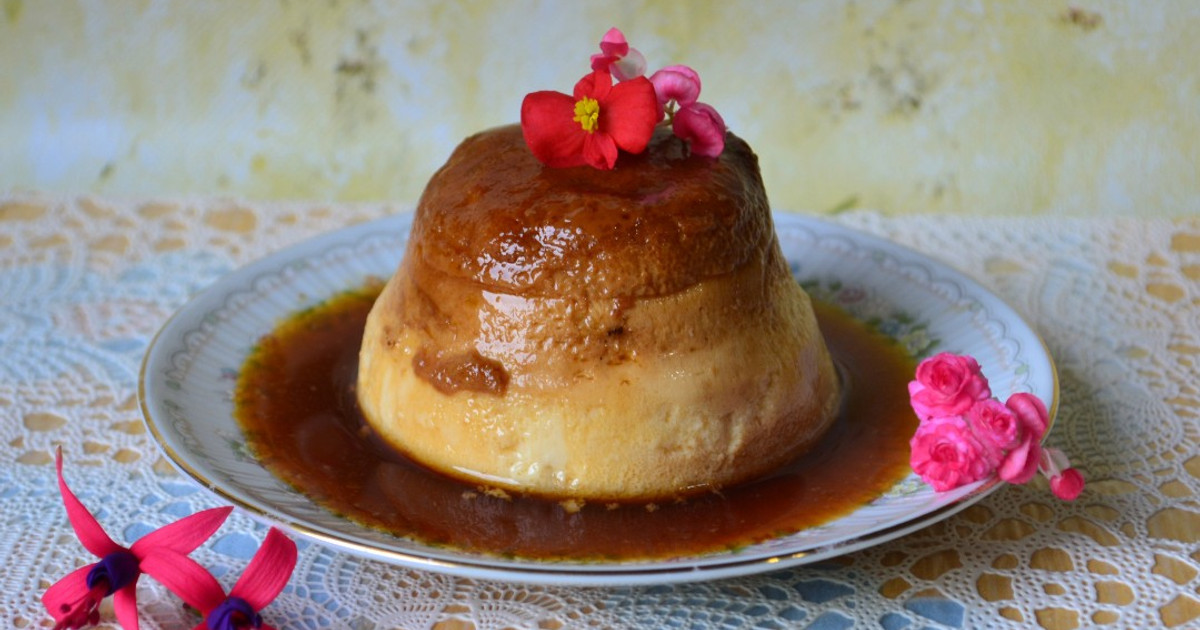 Flan De Pasta De Maní🥜 Receta de 🦋LUNA🦋