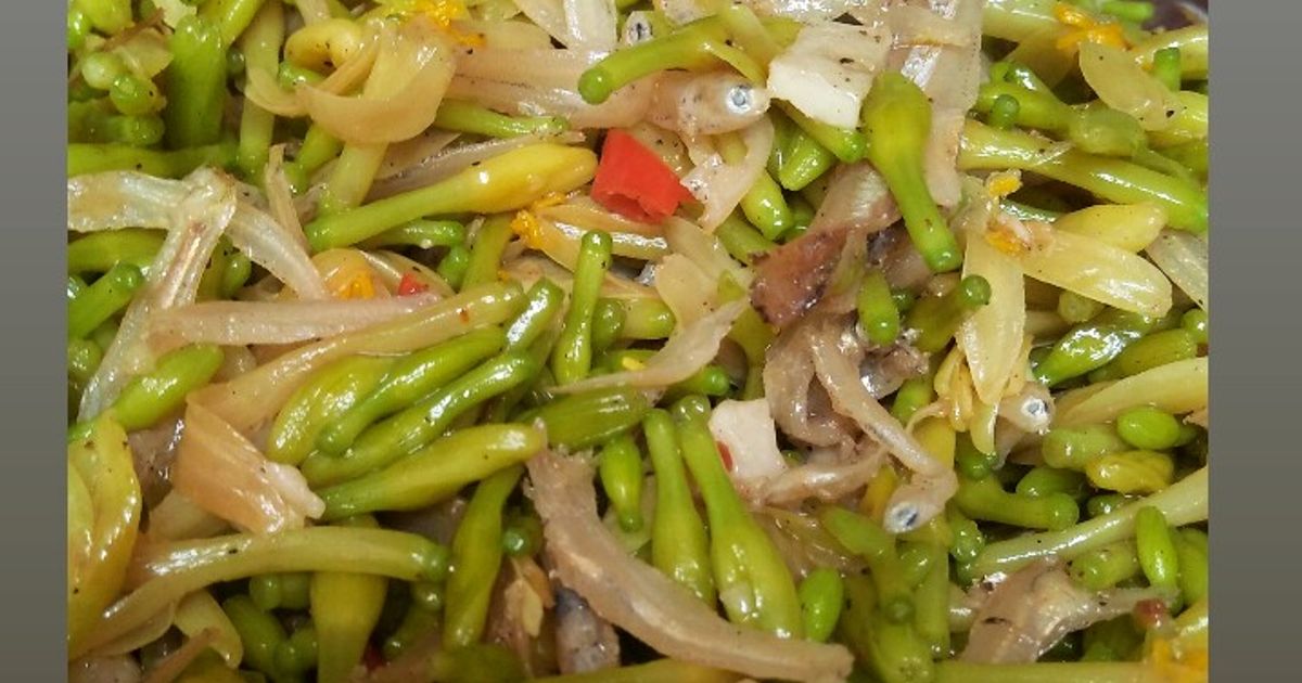 Resep 15. Oseng Bunga Pepaya Teri (Tidak Pahit) oleh Ida Apriliana ...
