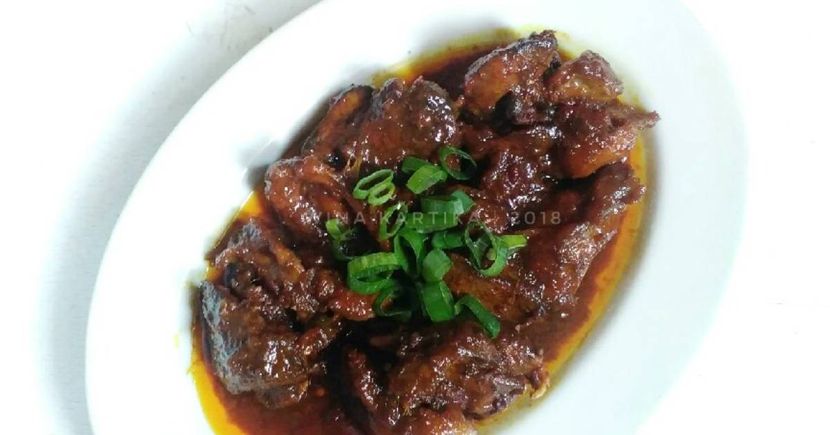Resep Ati Ampela Ayam Semur Kecap oleh Wina Kartika - Cookpad